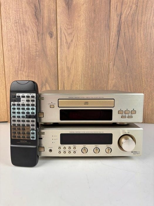 Denon - DRA-F100-mottaker - DCD-F100 CD-spiller Stereo sett | FINN-torget
