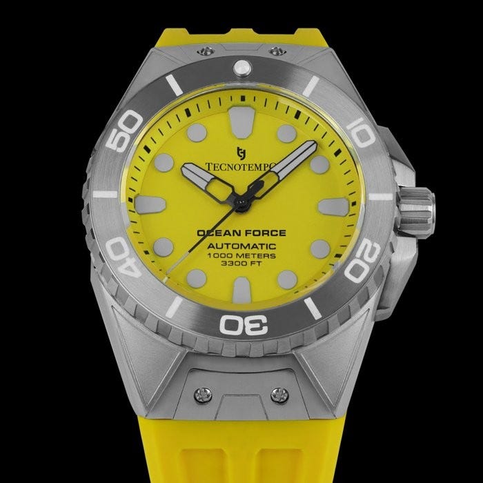 Tecnotempo - Diver's 1000M "Ocean Force" - Automatic - Limited Edition - TT.1000 | FINN-torget