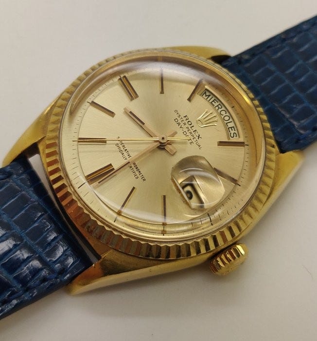 Rolex - 18K Day-Date "President" - 1803 - Unisex - 1960-1969 | FINN-torget