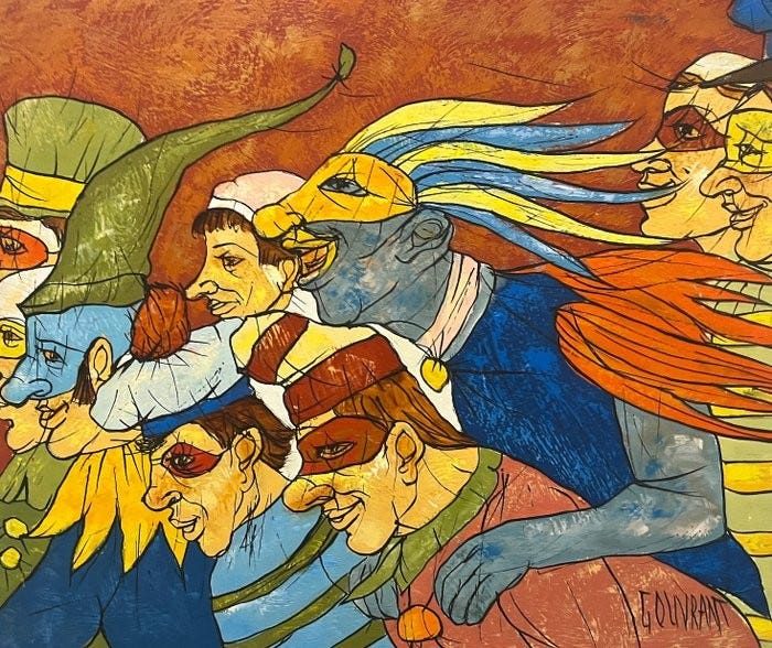 Gérard Gouvrant (1946) - La calvalcade | FINN-torget