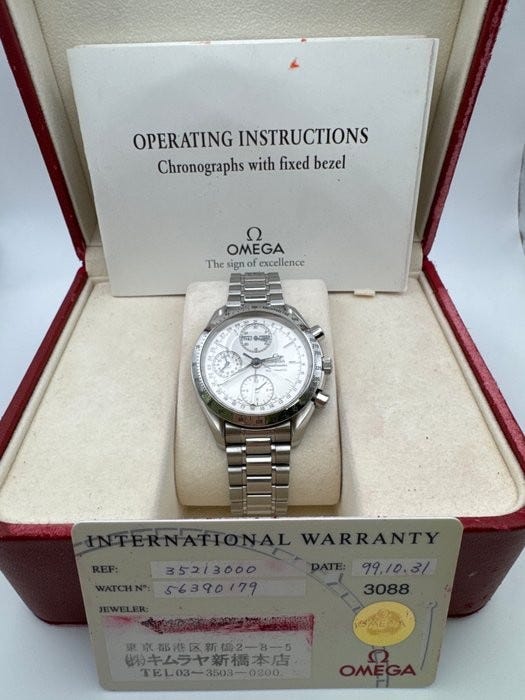 Omega - Speedmaster - 3521.30 - Herre - 1990-1999 | FINN-torget