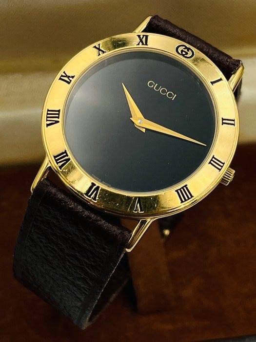 Gucci - 18K Gold Plated Dress Watch - Ingen reservasjonspris - 3000.2.M ...