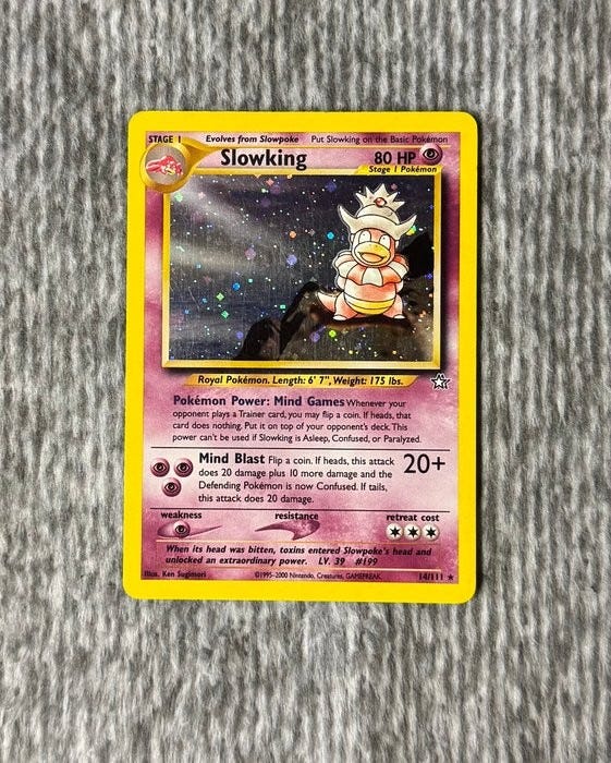 Pokemon Slowking Holo 14/111 Neo Genesis 2000 - 1 Card | FINN-torget