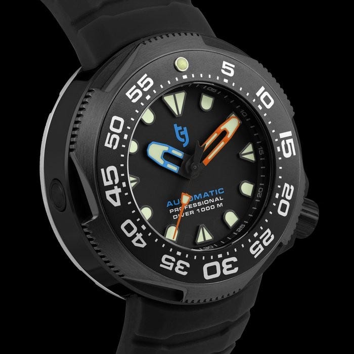 Tecnotempo - Diver's 1000M "Professional Diver" - Automatic - Limited ...