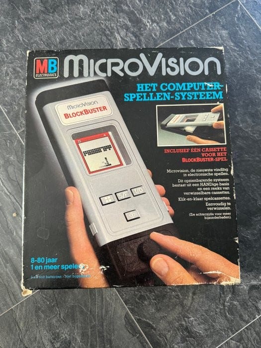 MB Electronics - MicroVision - 2 Handhelds with 7 Games 3 new in ...