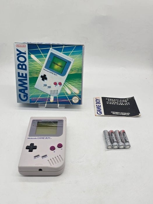 Nintendo - Gameboy Classic - Green Fah Edition - Small Box - 1990's ...