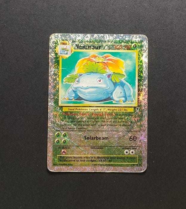 WOTC Pokémon - 1 Card - Legendary collection - ENG - Venusaur Reverse ...
