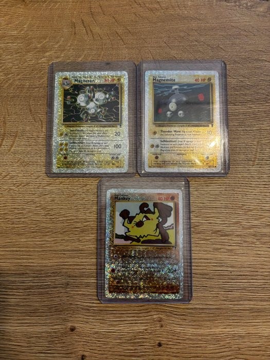 The Pokémon Company - 3 Card - Pokémon - Magneton - WOTC | FINN-torget