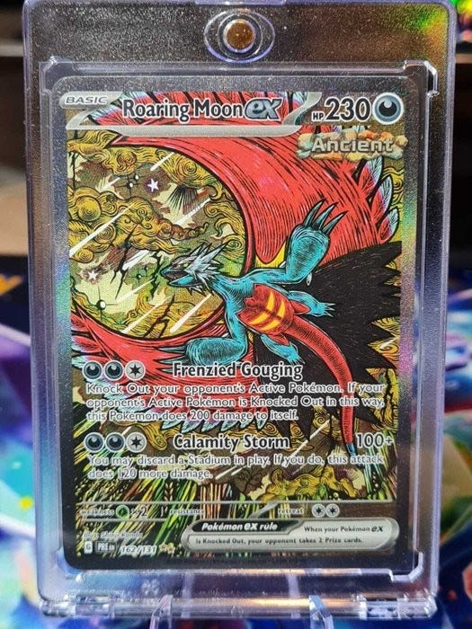 The Pokémon Company - 1 Card - Pokemon - Roaring Moon ex | FINN-torget