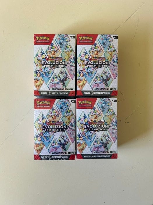 Pokémon - 4 Sealed box - Evee | FINN-torget