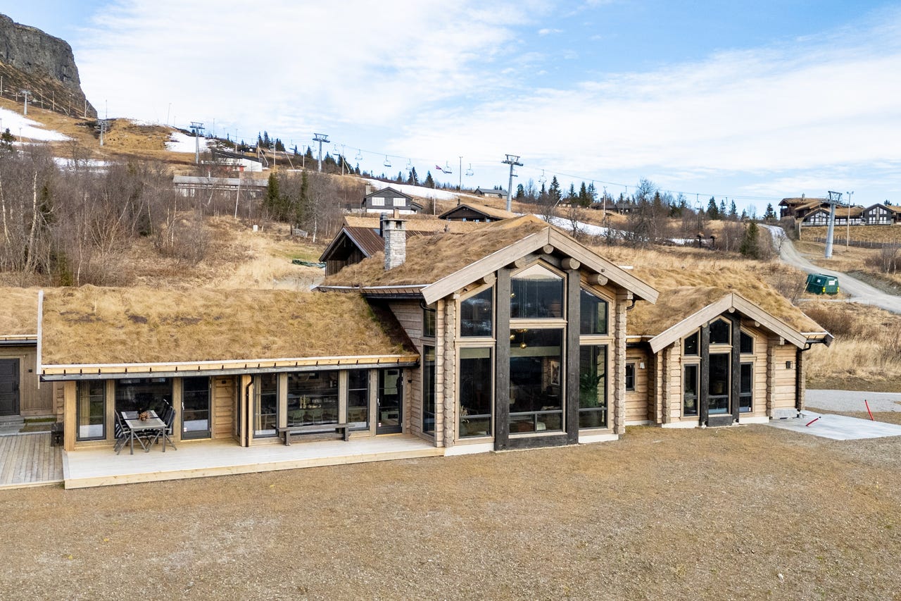 Unik og eksklusiv laftehytte på Varden, høy standard og fantastisk ...