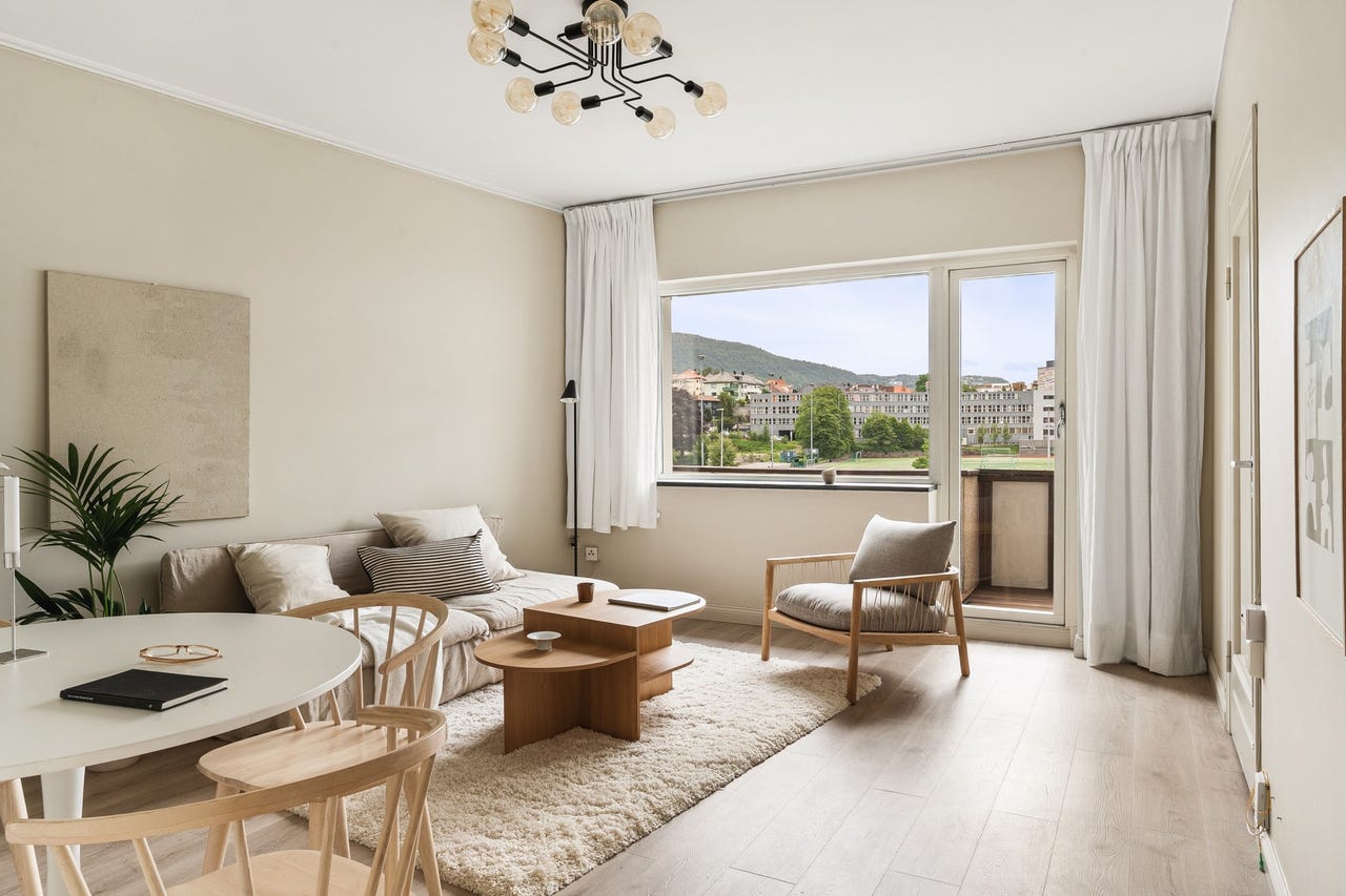 Kronstad | Strøken, innflytningsklar 3-roms med kjøkken fra 2025, bad ...