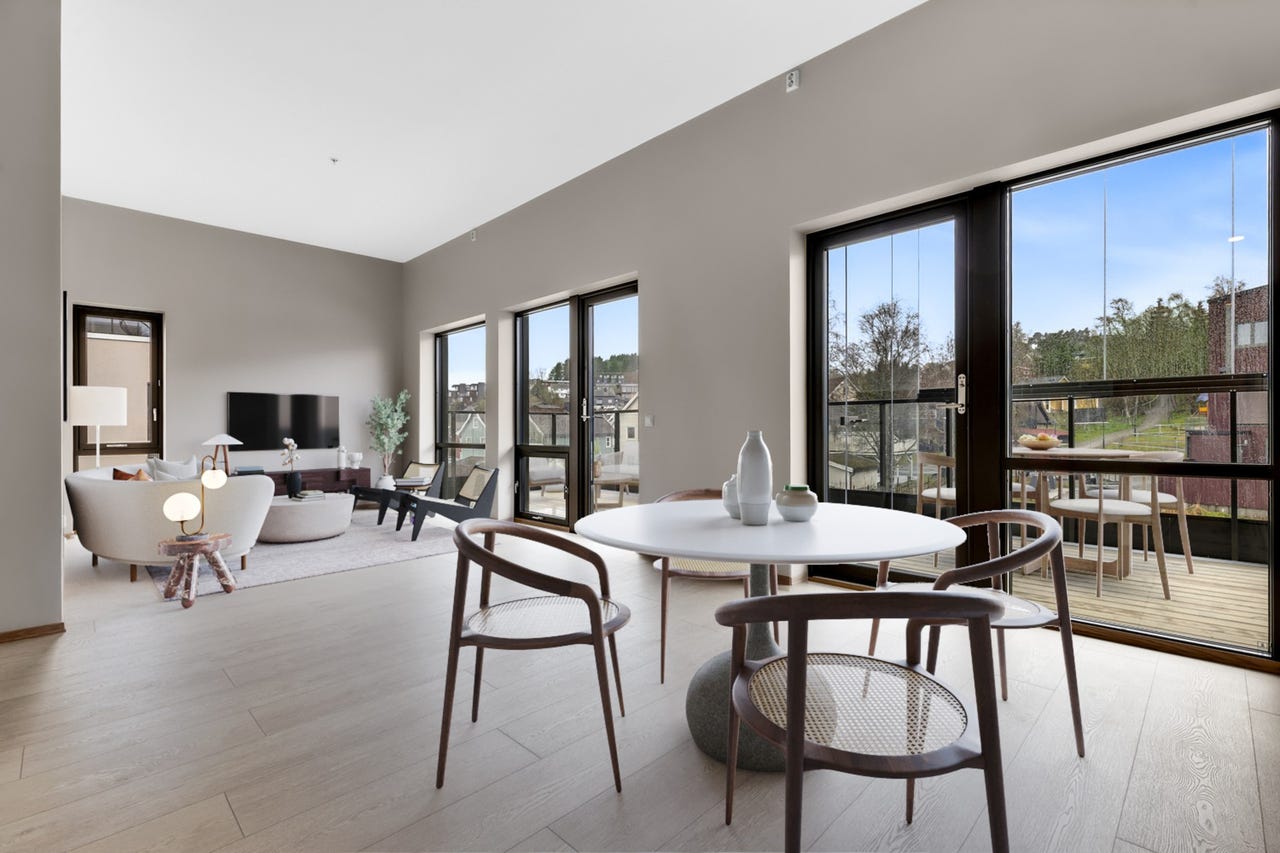 STRØKEN 3-ROMS SELVEIER M/ GOD BELIGGENHET PÅ BYÅSEN | Parkering i ...