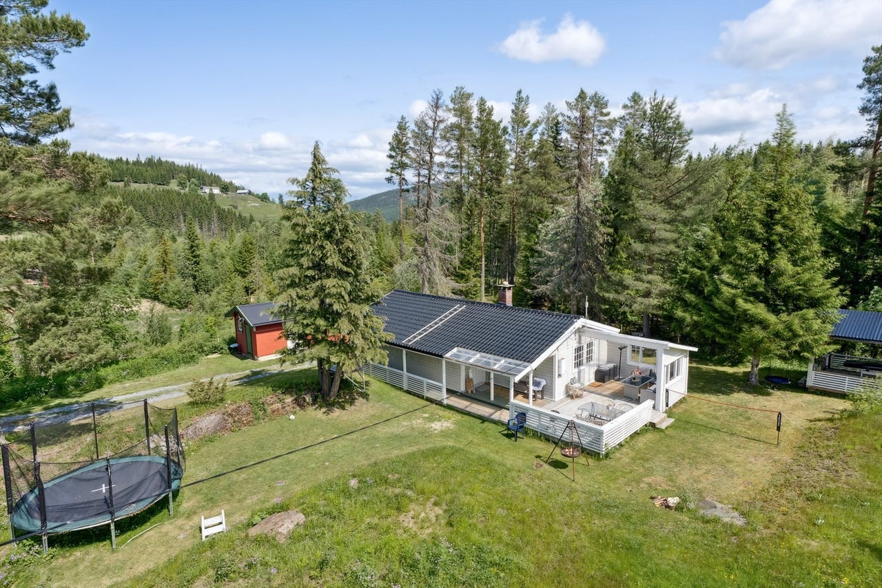 Helårshytte med 2 soverom - Anneks og fin uteplass - Familievennlig ved ...