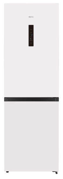 Spar 5000kr! Epoq 185cm hvitt kombiskap med vifte og NoFrost | FINN-torget