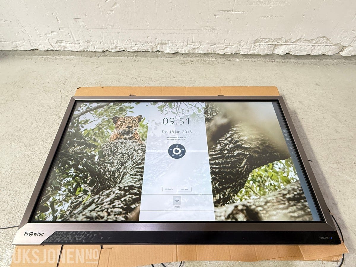 2017 Prowise Proline+ UDH 75 Tommers berøringsskjerm - Proline+ 75 ...