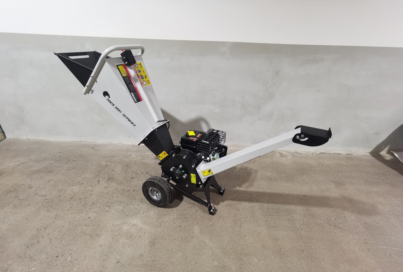 SALG! POWER HAWK 7HK FLISKUTTER Ø50-70MM - BENSINDREVET, LETTSTARTET OG ...