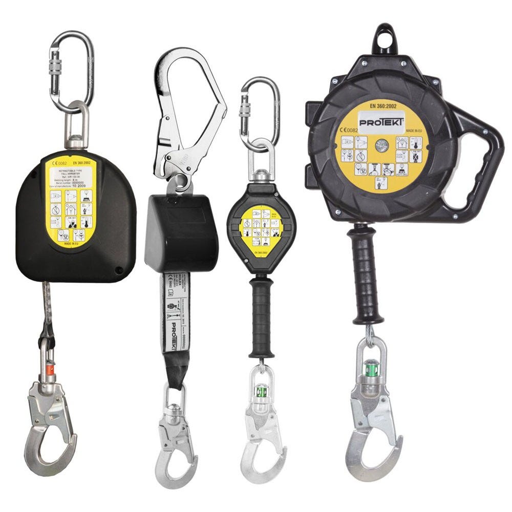 Fallsikringsblokker Fallblok 2,5m 3m 6m 10m 15m - personlig ...