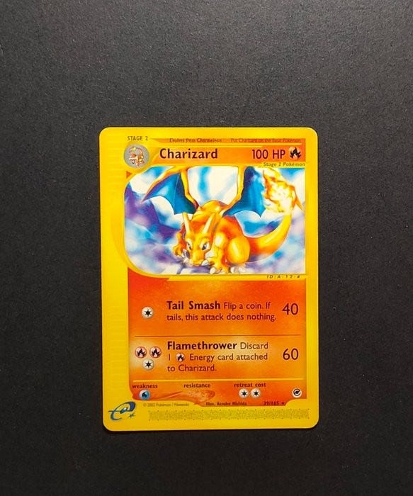 Pokémon - 1 Card - Charizard 39/165 - WOTC - Expedition Base Set | FINN ...