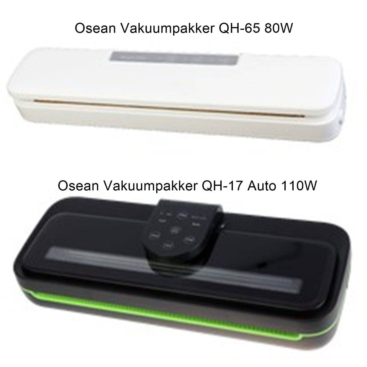 Osean Vakuumpakker QH-65 80W og QH-17 Auto 110W | FINN-torget