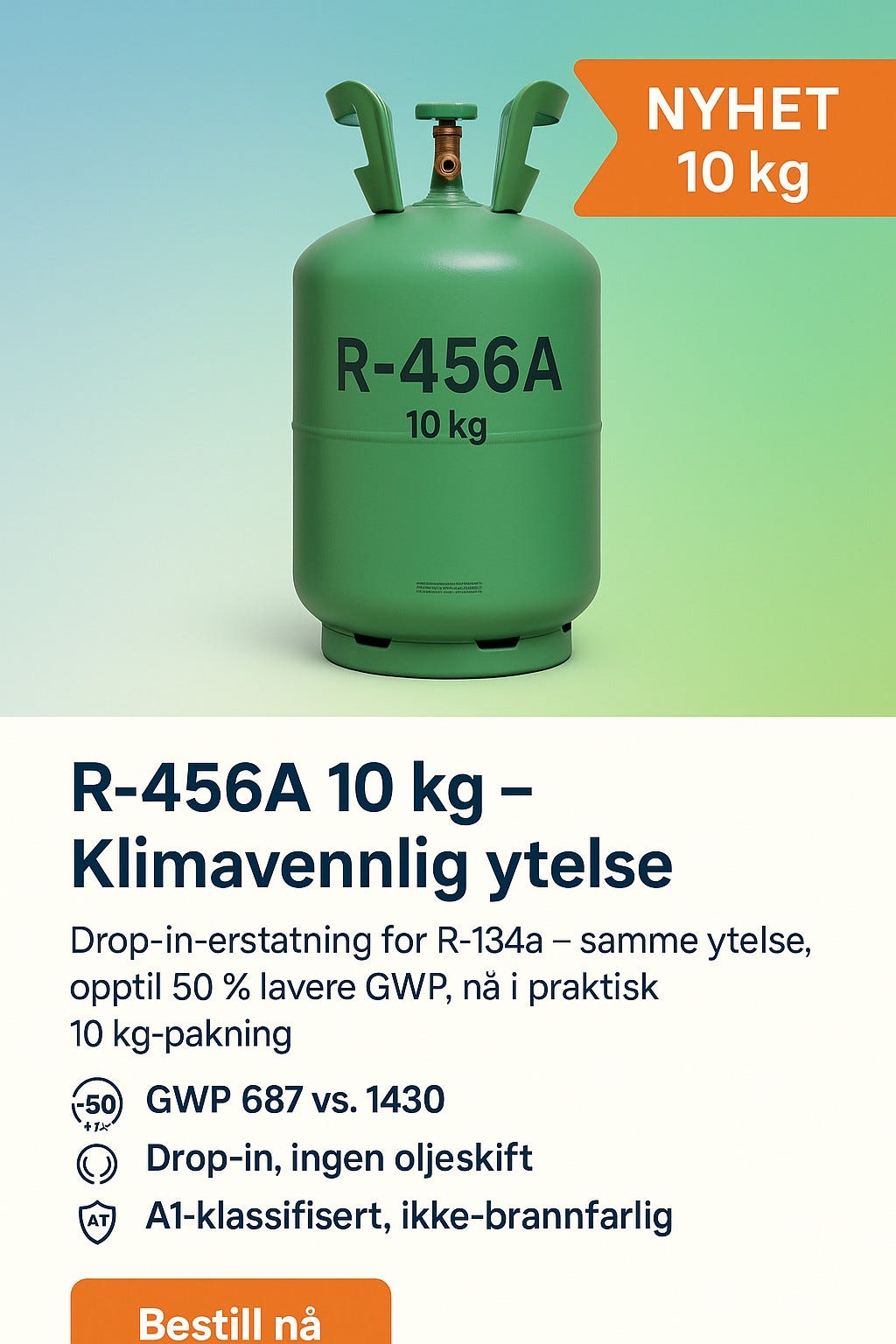 134/456a & 1234YF AC Gass / Kuldemedie | FINN-torget