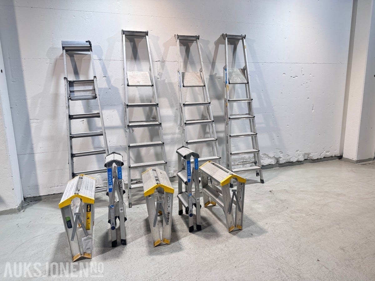 9 Stk Stiger fra Zarges/Wibe | FINN-torget