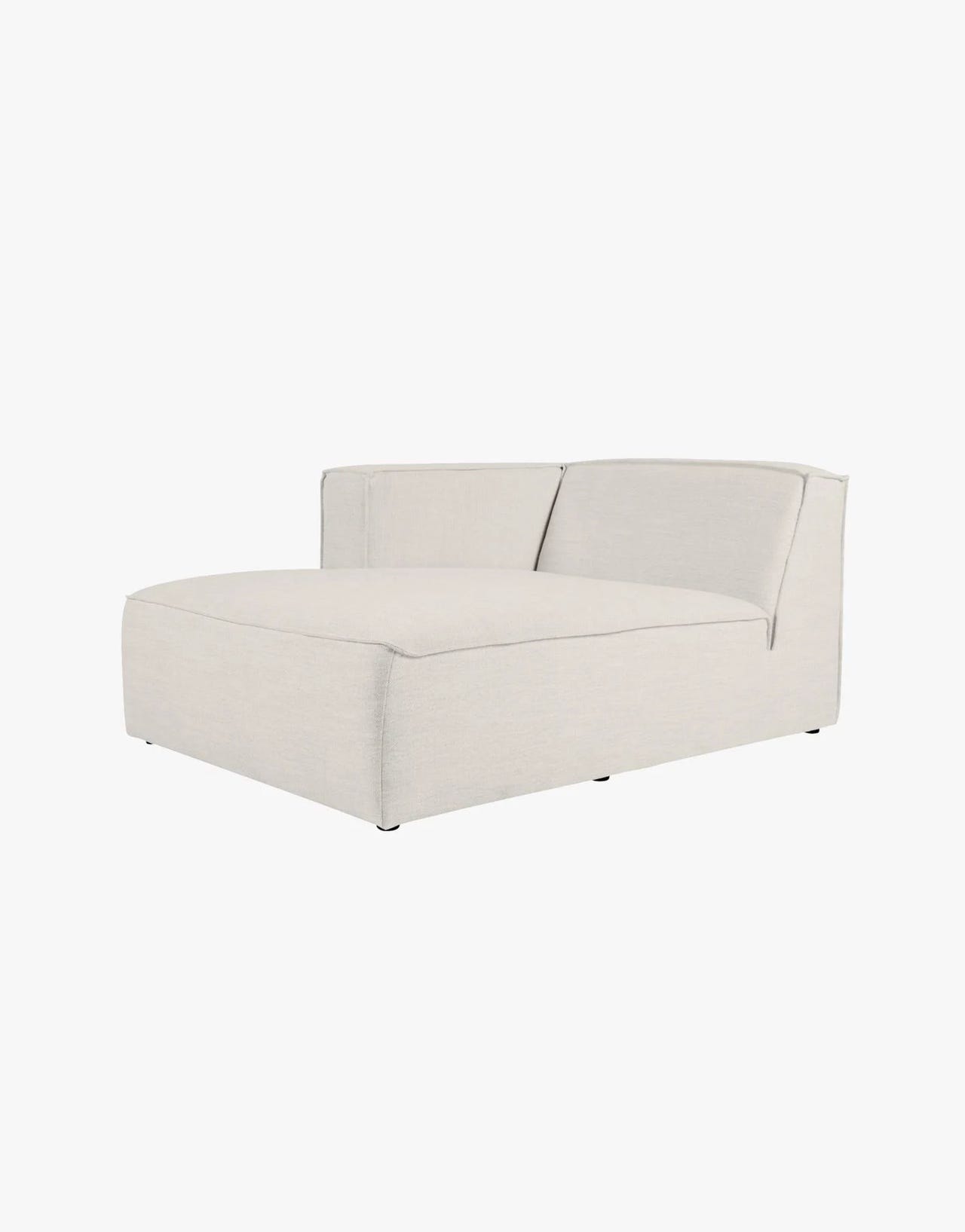 Isa Modulsofa sjeselong venstre natur - 114x154x73 cm | FINN-torget