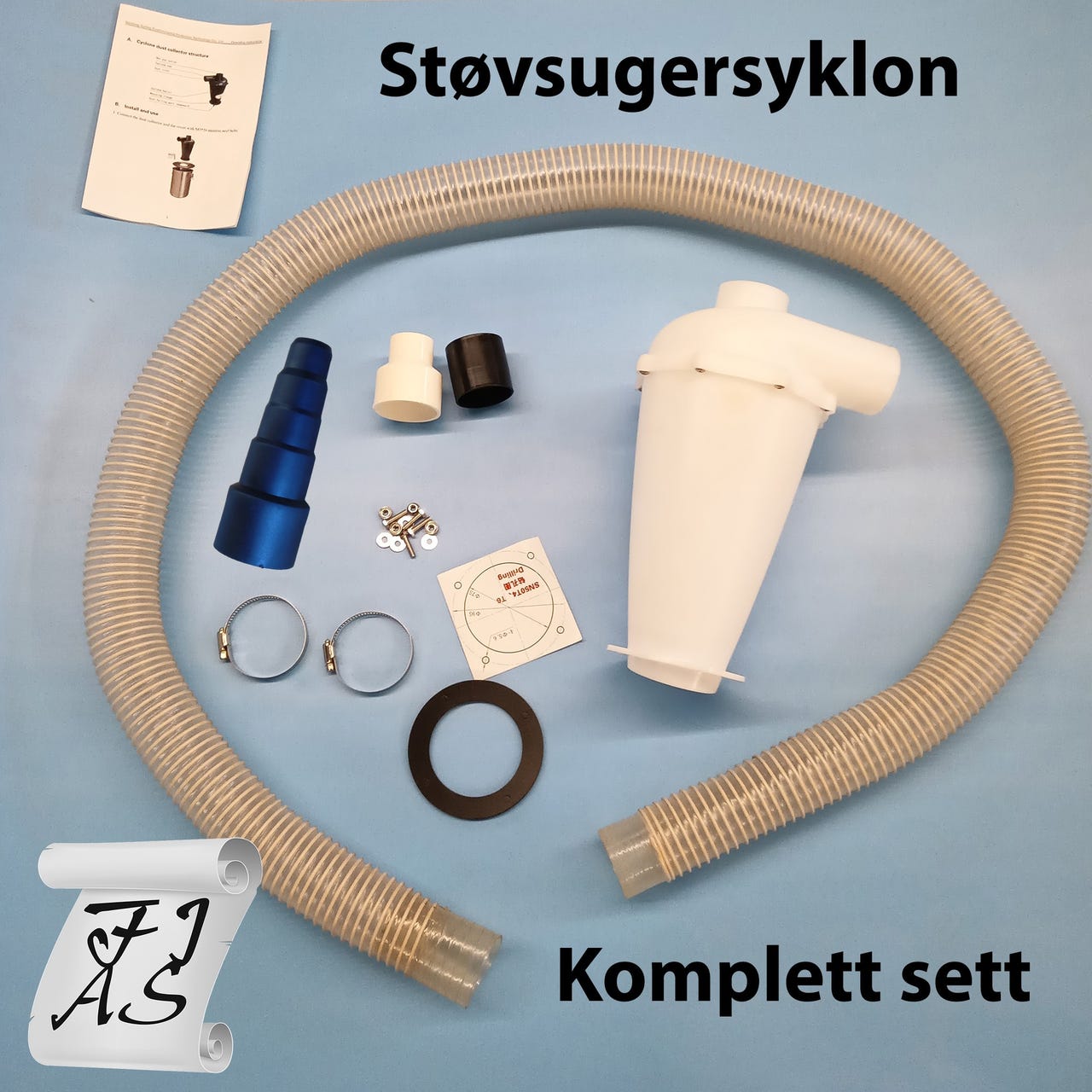 Støvsuger syklon kitt | FINN-torget