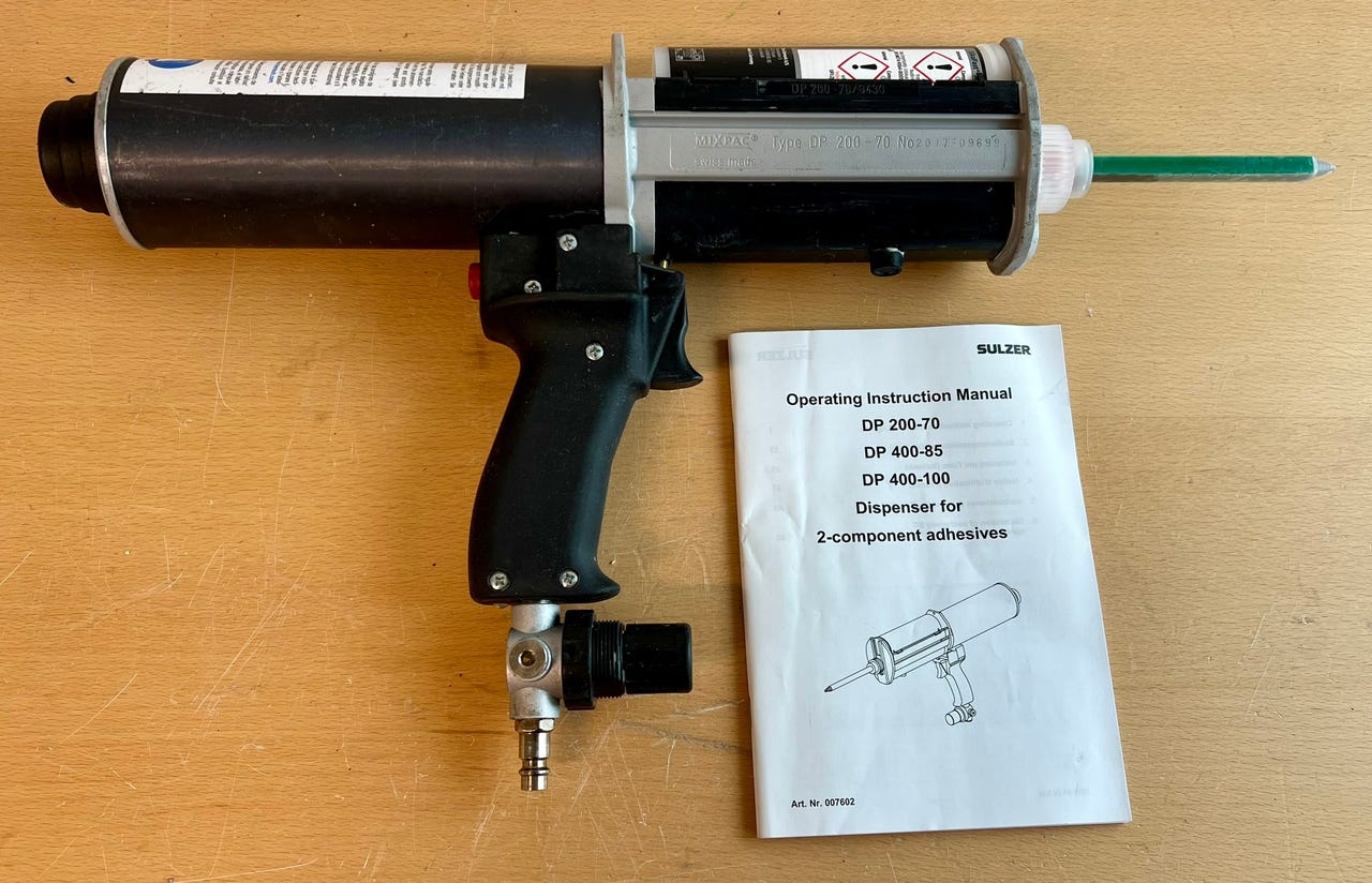 Sulzer limpistol for 2-komponent lim | FINN-torget