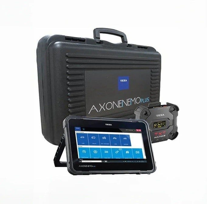 Texa Axone Nemo Plus Personbil og Lastebil diagnose med MultiHub 2 VCI ...