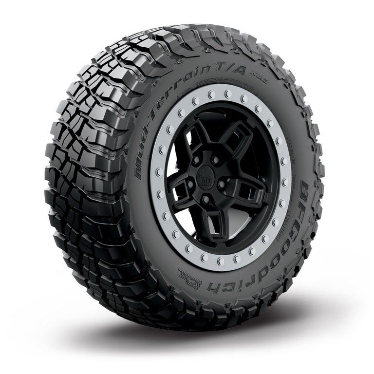 Tilbud: 37x12,5R17 BF Goodrich Mud Terrain KM3 - mud terrain dekk - 37 ...