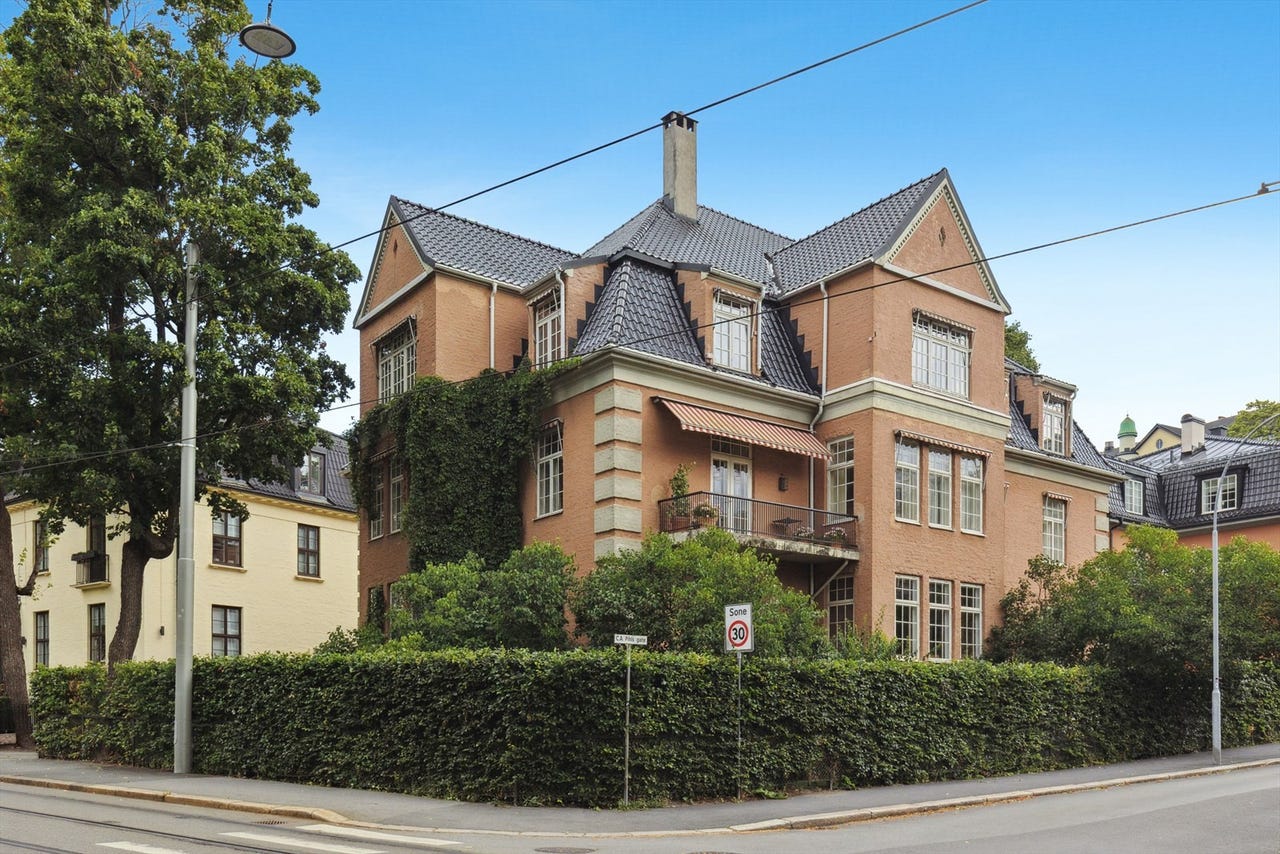 Sjelden anledning på fasjonable Skarpsno/Frogner! Stor og herlig ...