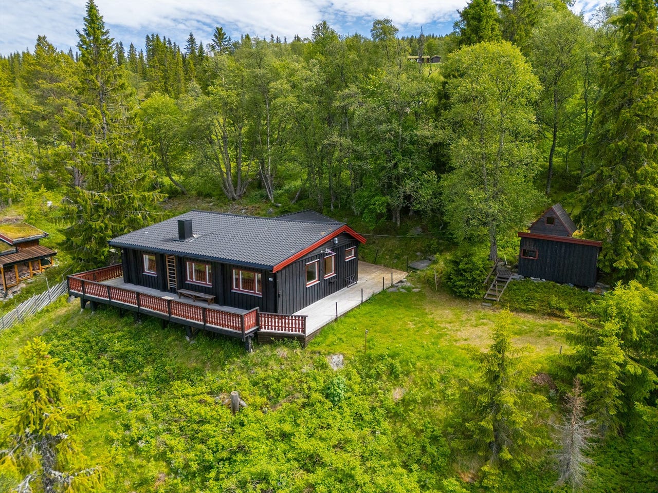 Innholdsrik hytte nær Mysusæter | 4 sov, stue, romslig kjøkken & bad/vaskerom | Strøm ...