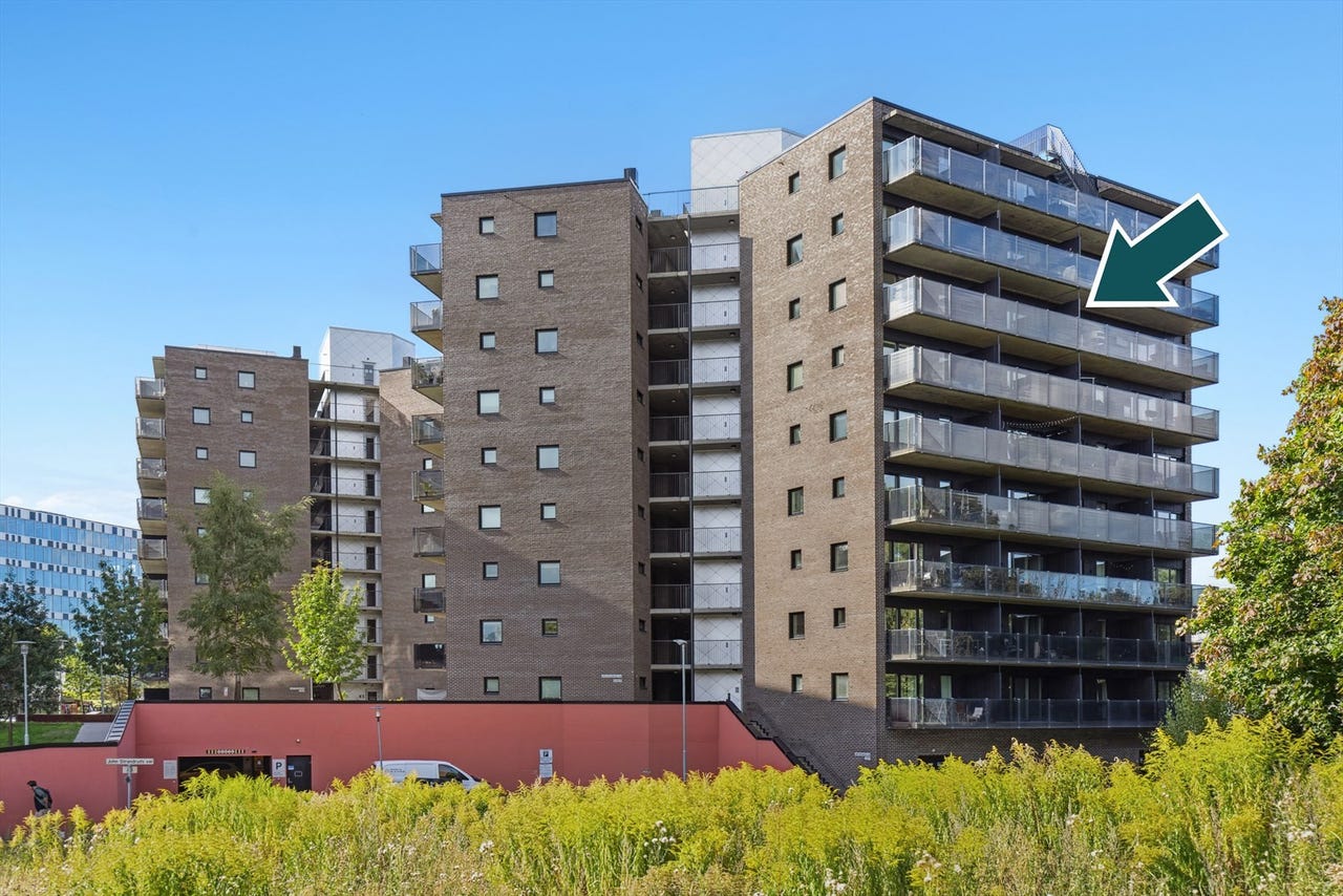 John Strandruds Vei 17, Lysaker - leilighet på 49m² fra 2015 | Visning.ai