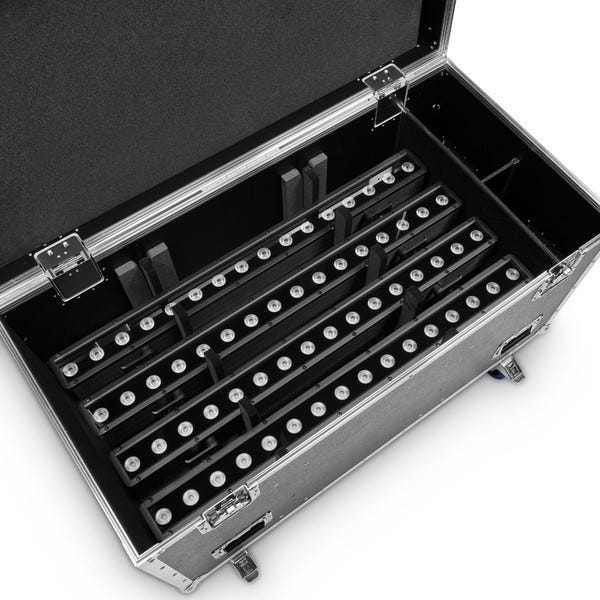 Proff utleie scenelys: 6 stk Pixbar 600 16 x 15 watt fullfarge LED i ...