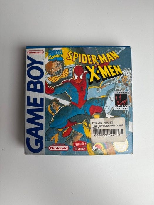 Nintendo - Gameboy Classic - Spider-Man X-Men - Videospill - I original ...