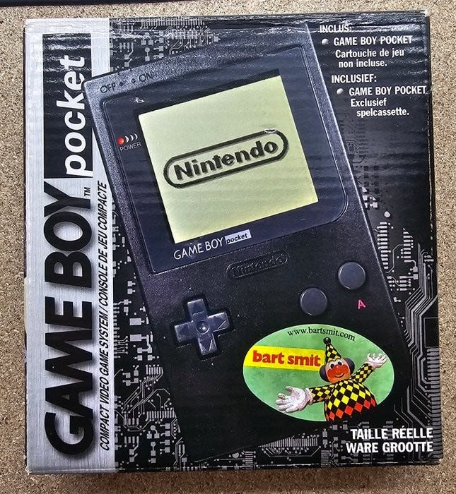 Nintendo - Gameboy Pocket - OLD STOCK - FAH AS - NEW - GBP Limited ...