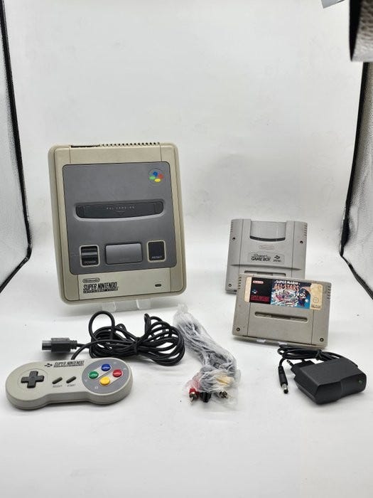 Nintendo - Snes - Original Super Nintendo Console+ Super Gameboy+ Mario ...