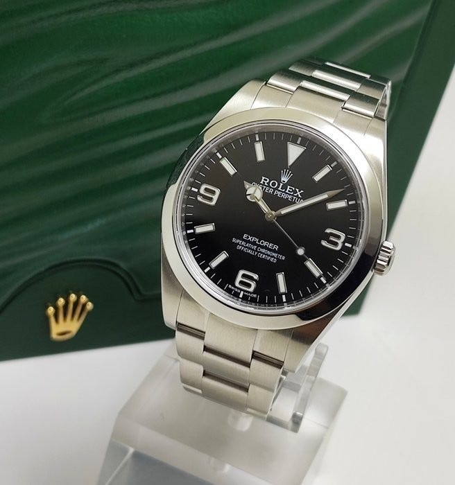 Rolex - Explorer 39 “Mark II Dial” - Ref. 214270 - Herre - 2010-2020 ...