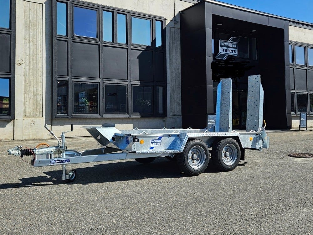 Ifor Williams GH94 BT 3500kg maskinhenger, 71.300kr eks mva- LAGERVARE ...