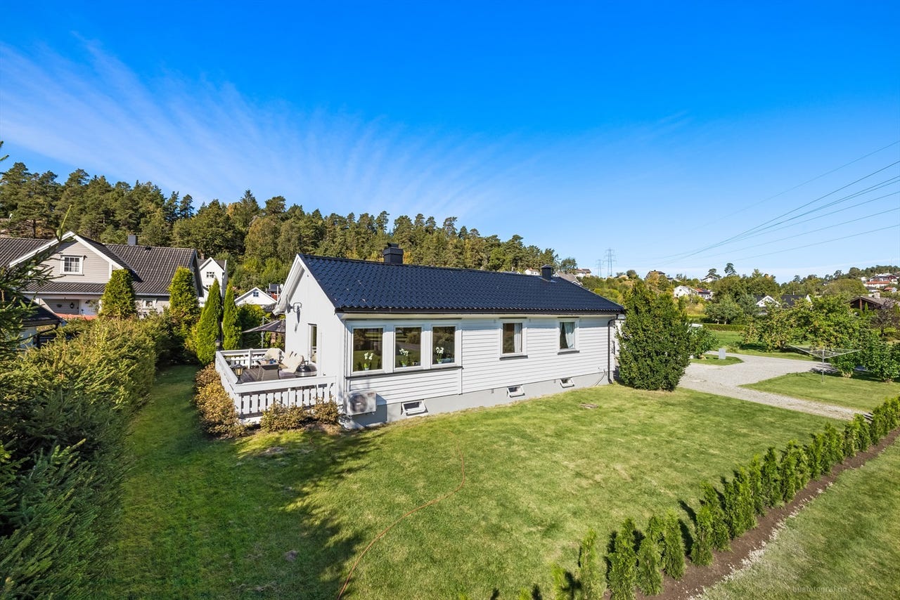 Risikoanalyse av Kallaveien 12, Sande i Vestfold - enebolig på 198m² ...