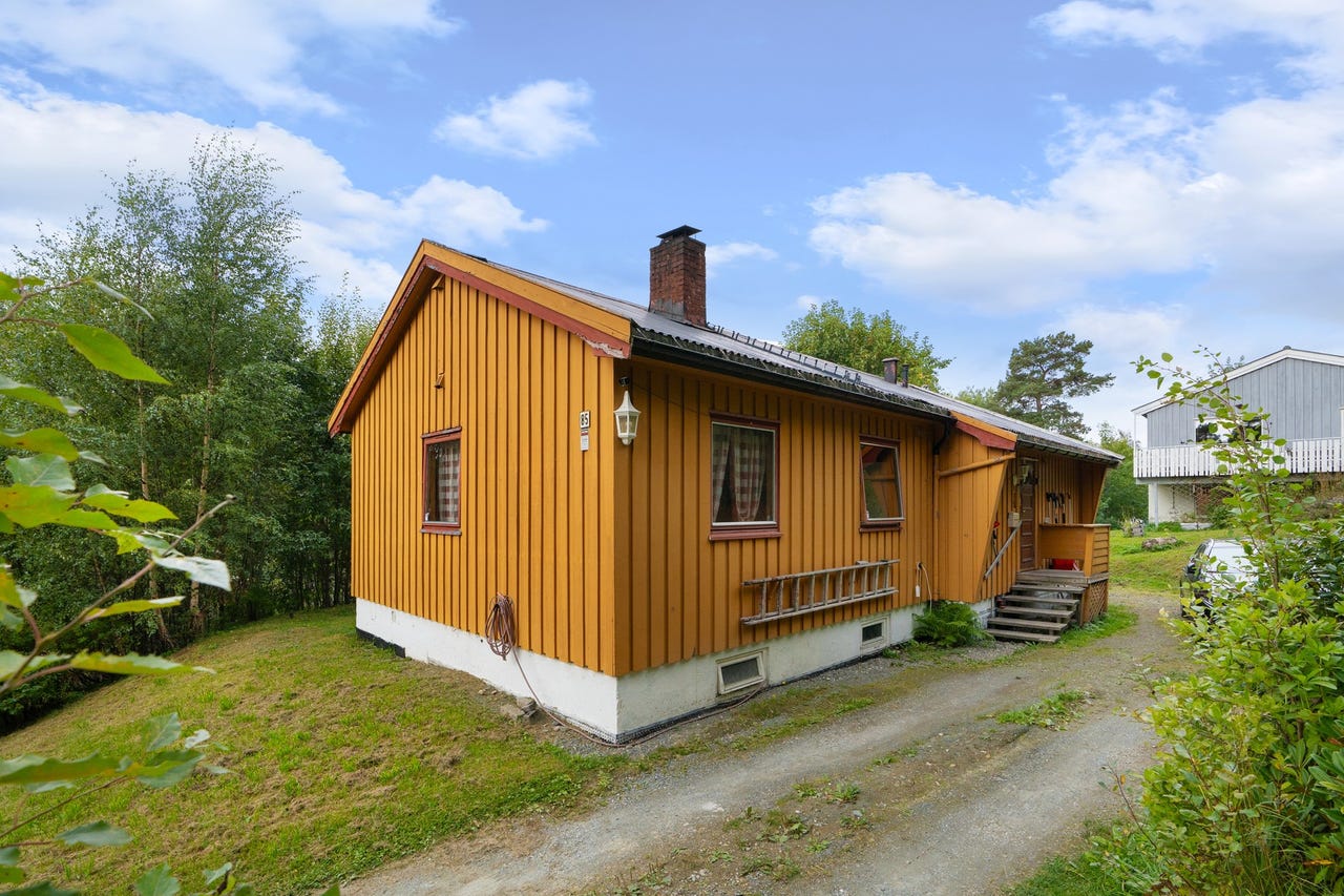 Frittliggende enebolig med skjermet beliggenhet ved Bymarka/Kyvannet. 4 ...