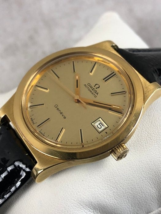 Omega - Geneve Date Automatic - Ingen reservasjonspris - 166.0168 ...