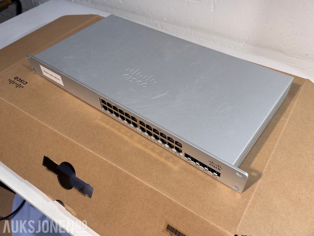 Cisco Meraki MS225-24P - switch - 24 porter - Gigabit Ethernet ...