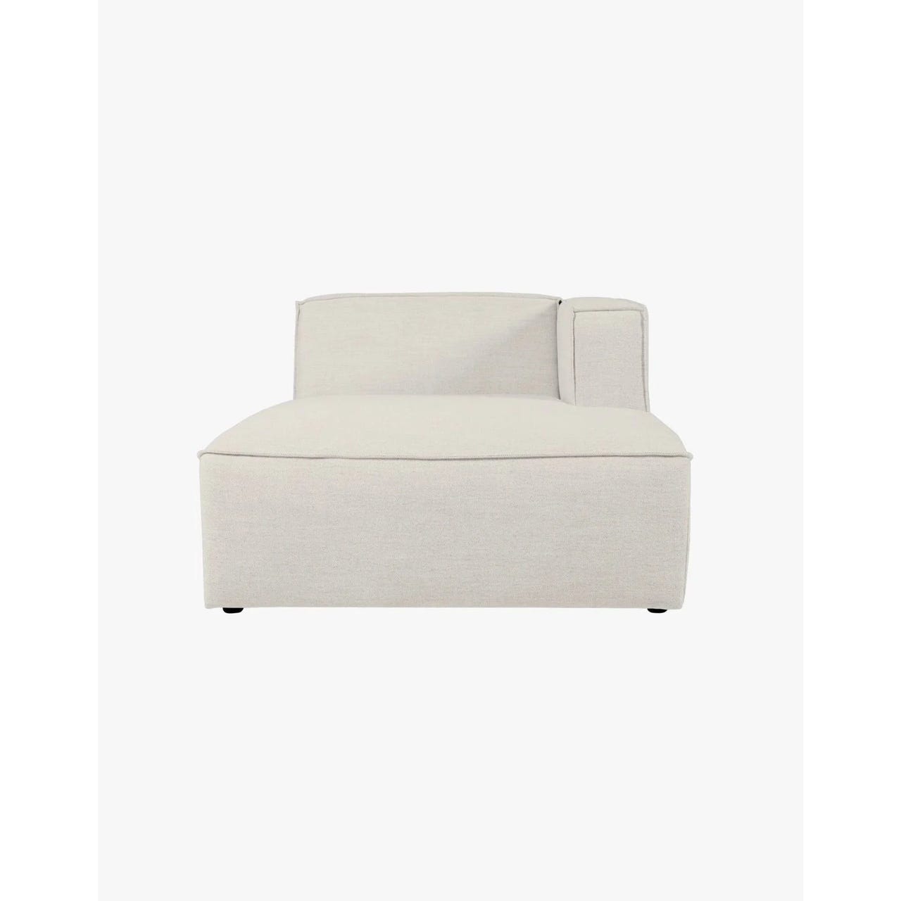 Isa, Forms & Objects, Modulsofa sjeselong høyre natur - 114x154x73 cm ...
