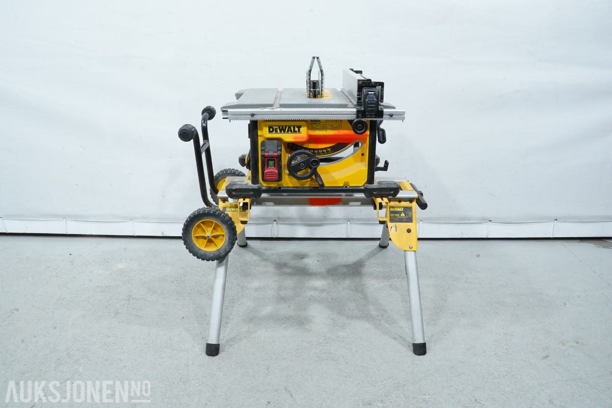 2019 Dewalt DWE7485 Bordsag med DE7400 stativ | FINN-torget