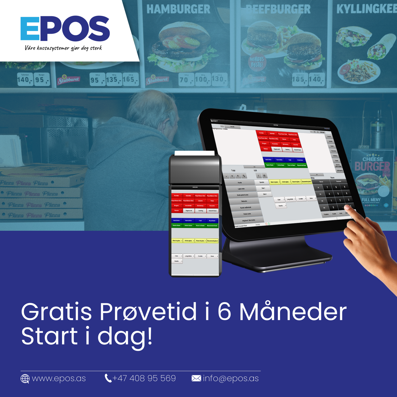 Kassesystem inkludert nettbutikk Klar til bruk | FINN-torget