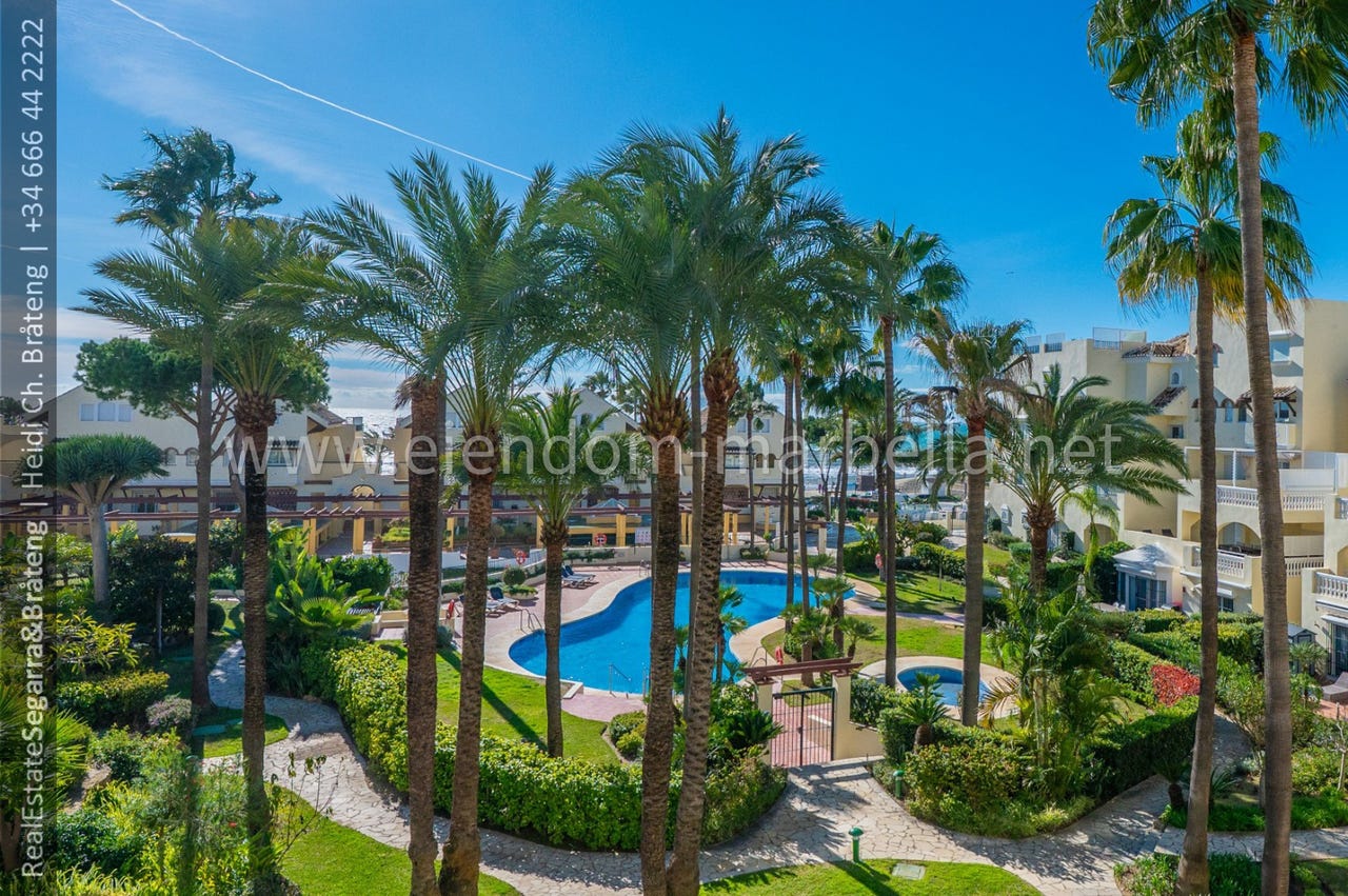 MARBELLA - LYS OG ROMSLIG LEILIGHET PÅ STRANDEN I ELVIRIA! | FINN eiendom