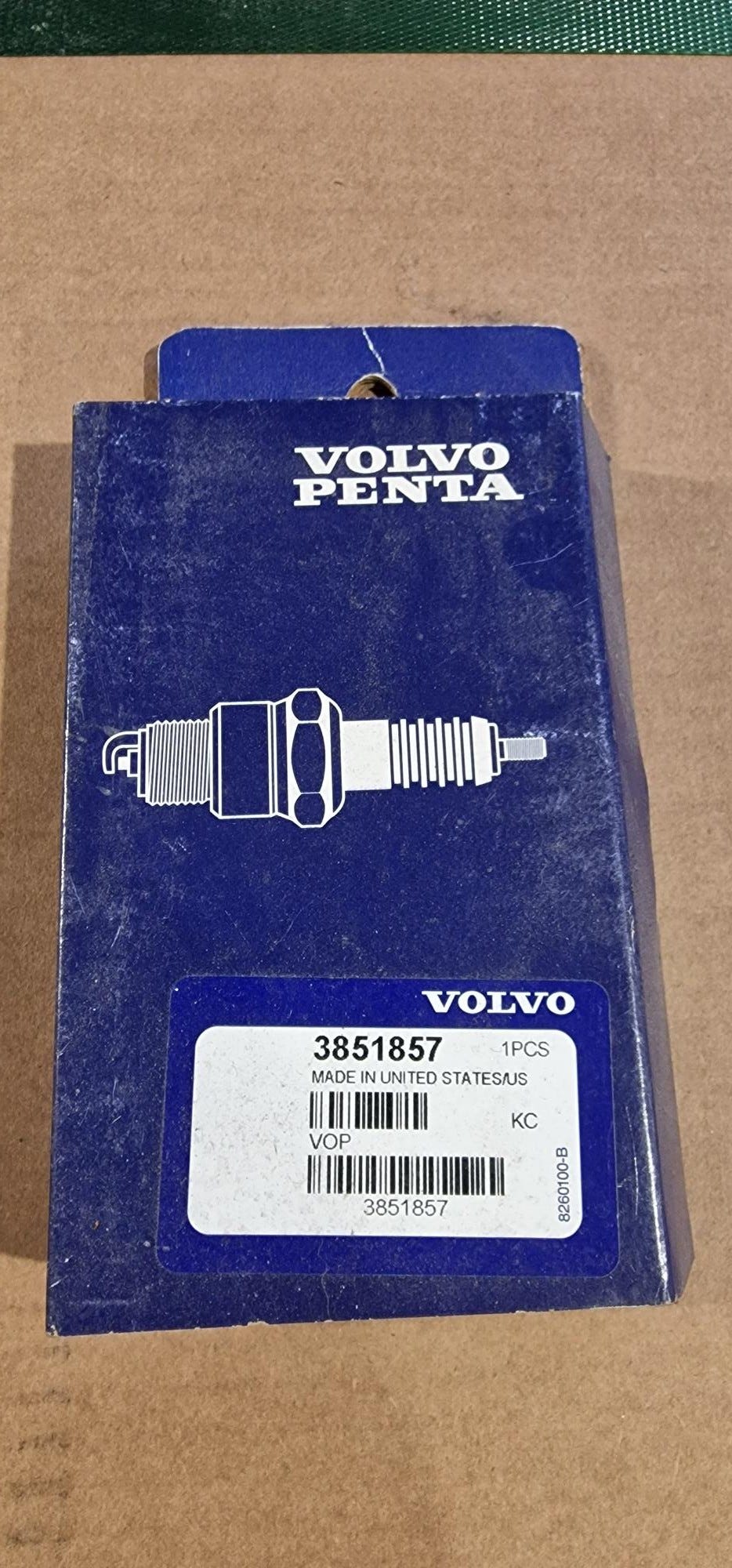 Tennpluggsett til Volvo Penta 3851857 | FINN-torget