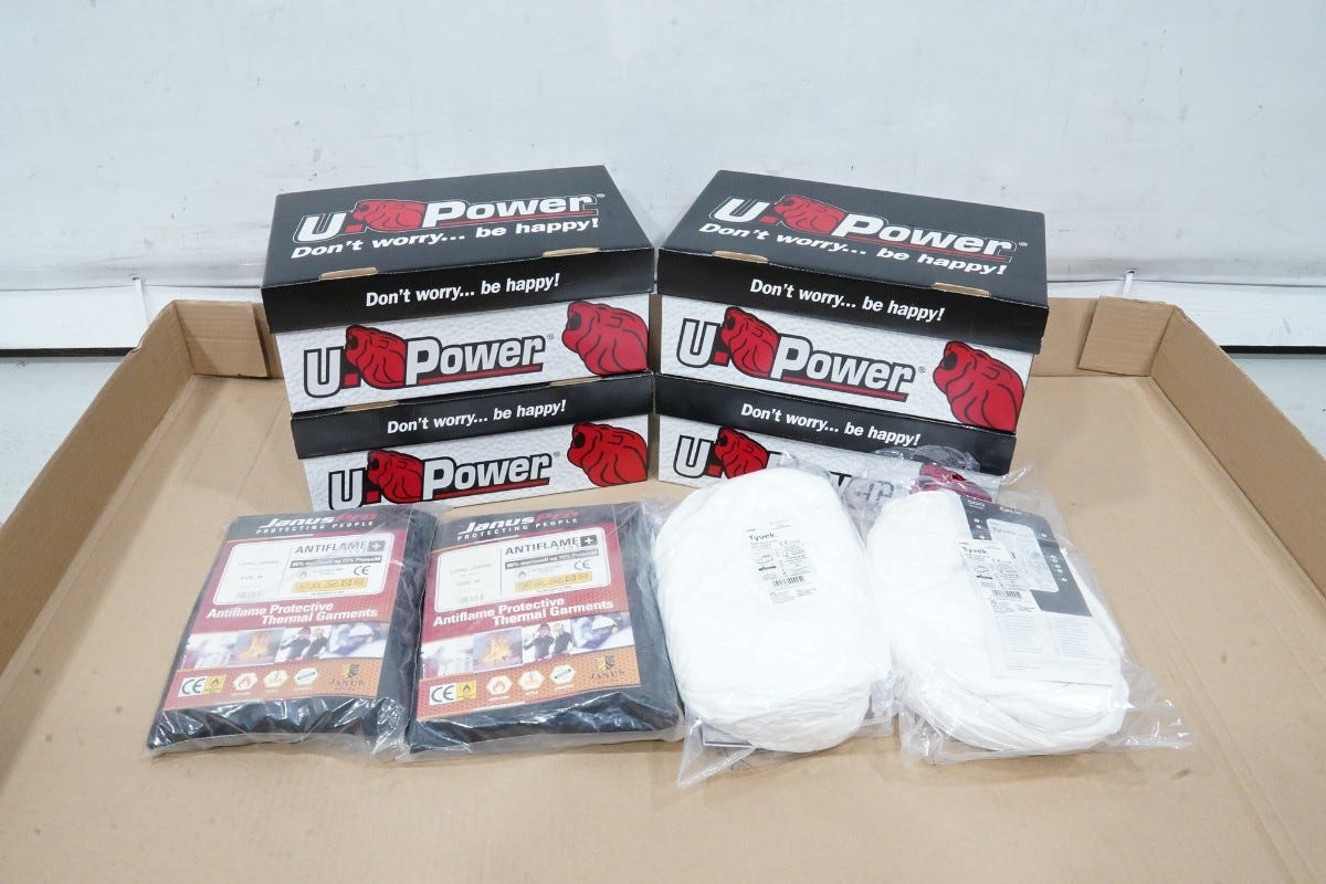 Verneutstyr og arbeidssko – U-Power BOA S3S, JanusPro Antiflame og ...